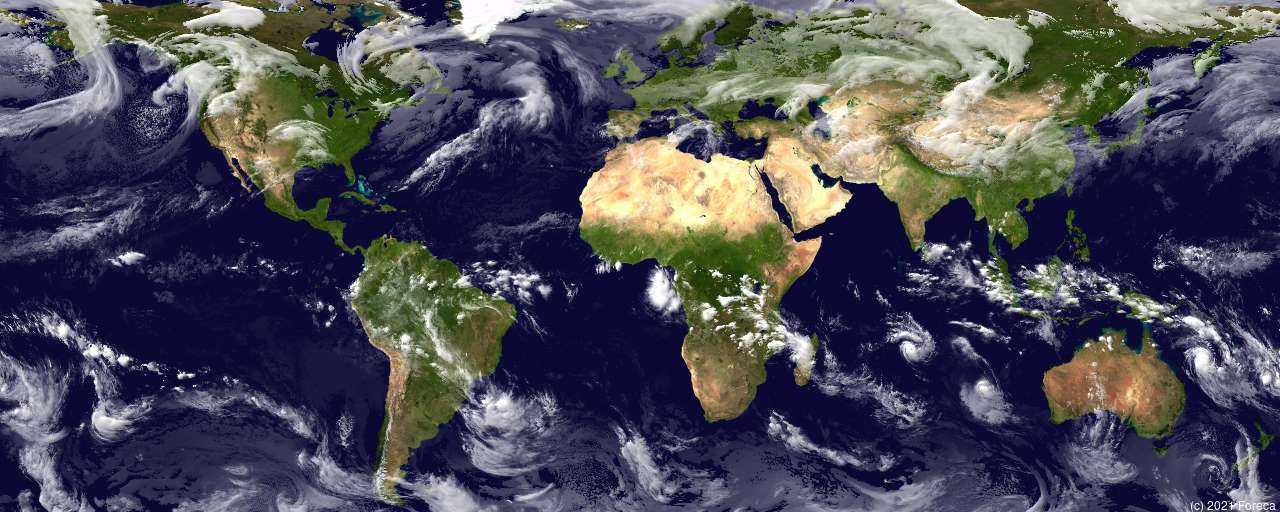 Live Satellite Weather Map Of World - United States Map